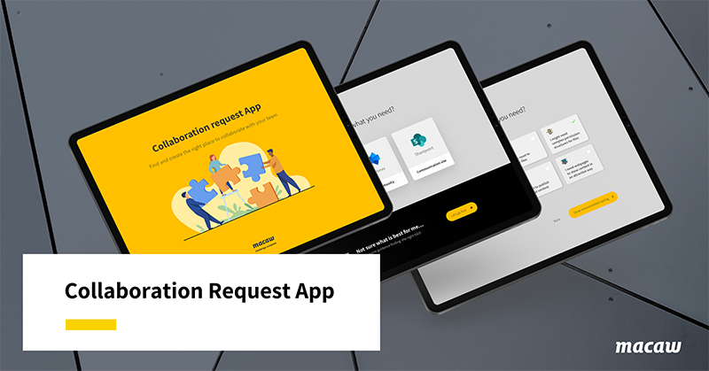 Collaboration Request App | Organiseer je provisioning proces