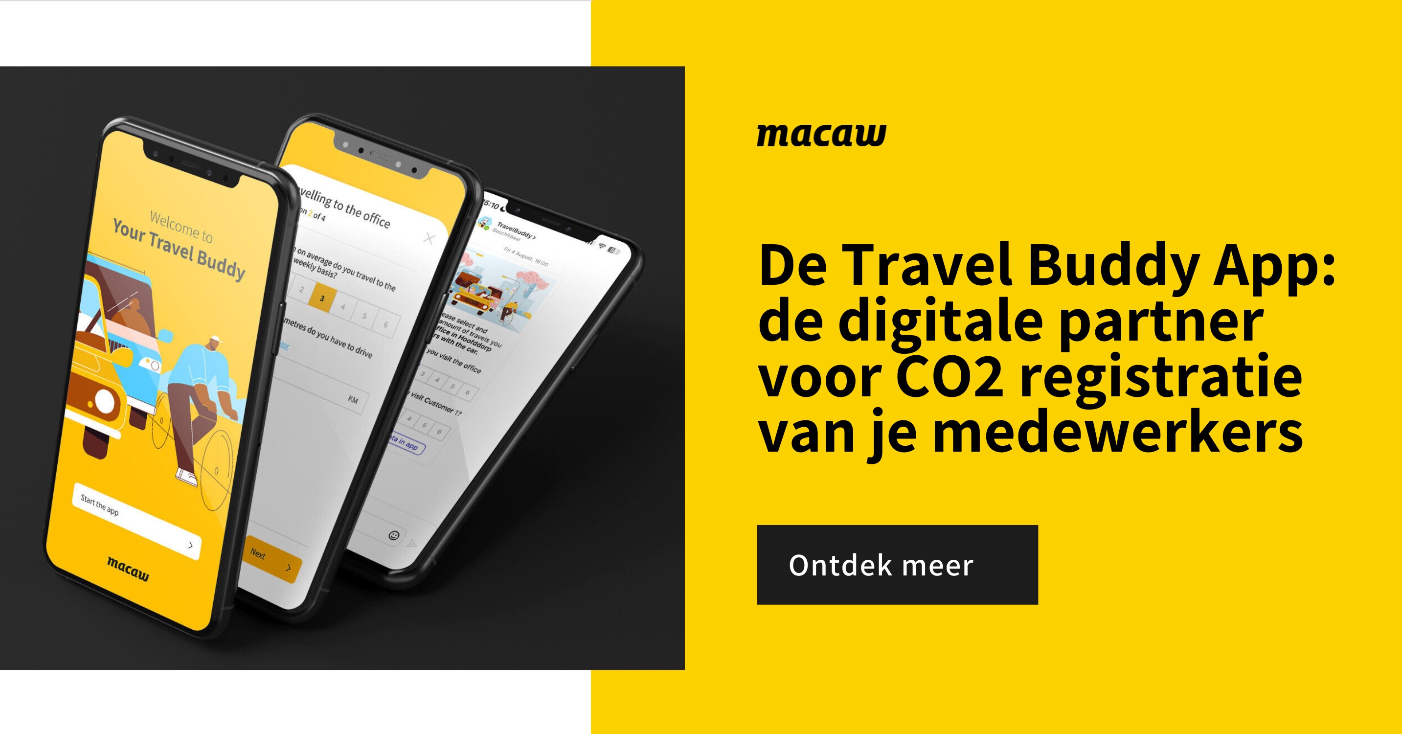 De Travel Buddy App: CO2 registratie van je medewerkers in 2024